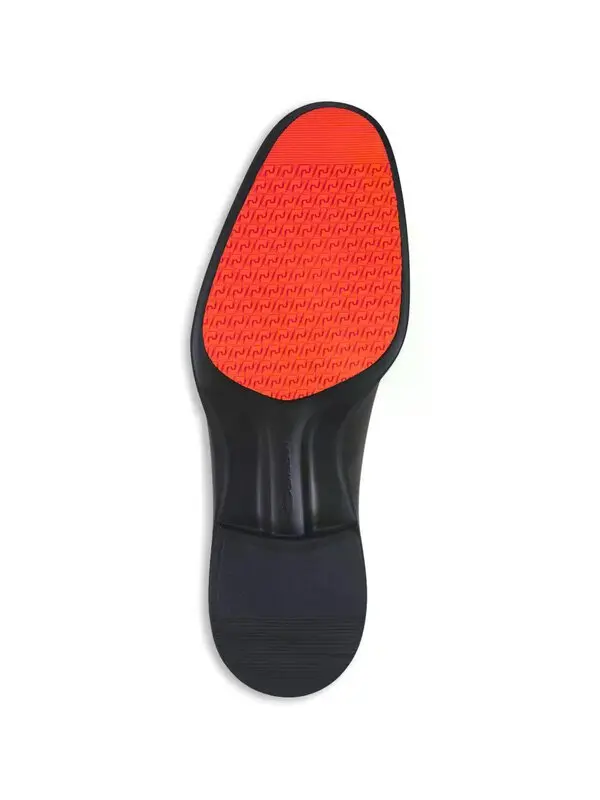 Santoni Leather Derby Shoes