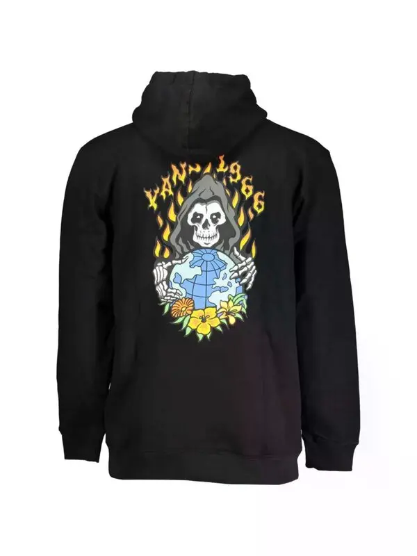 VANS Graphic-print Hoodie - Black