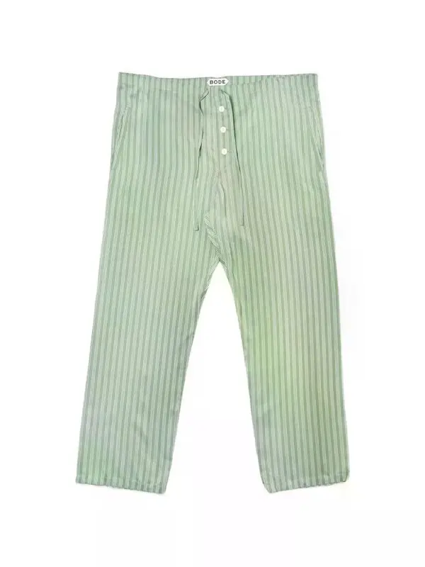BODE Sylvan Stripe-pyjamas - Green