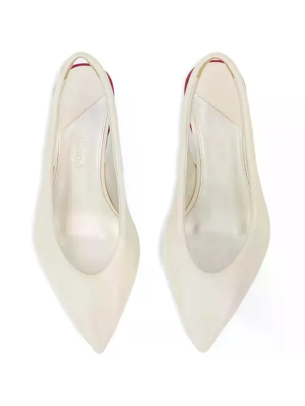 Chloé Pointed-toe Slingback Pumps