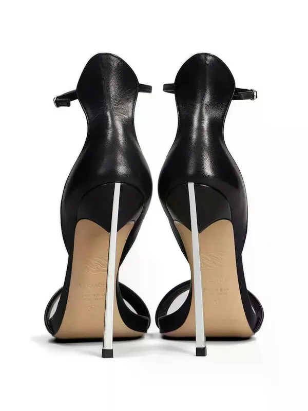 Casadei Cappa Blade Sandals - Black