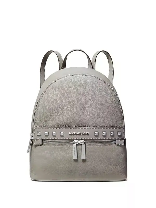 Michael Kors Kenly Stud-embellished Backpack - Grey