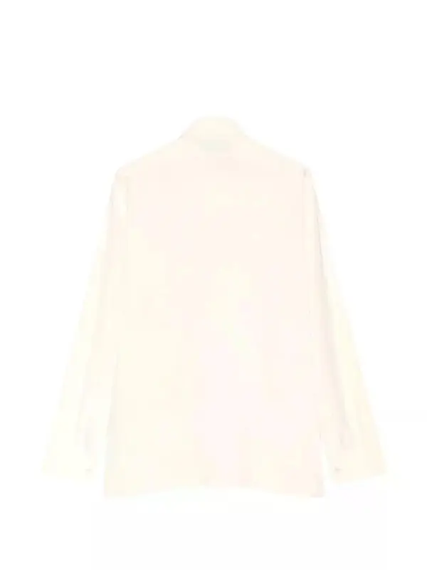 Givenchy Long-sleeve Silk Tuxedo Shirt