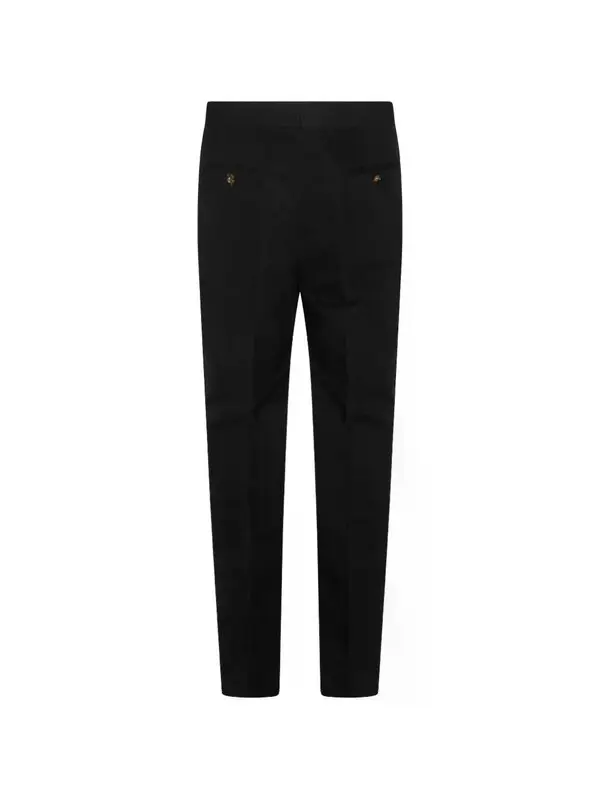 Brunello Cucinelli Straight-leg Trousers - Black