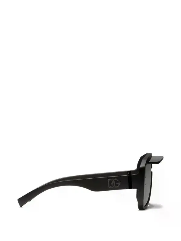 Dolce & Gabbana Visor-style Geometric Sunglasses