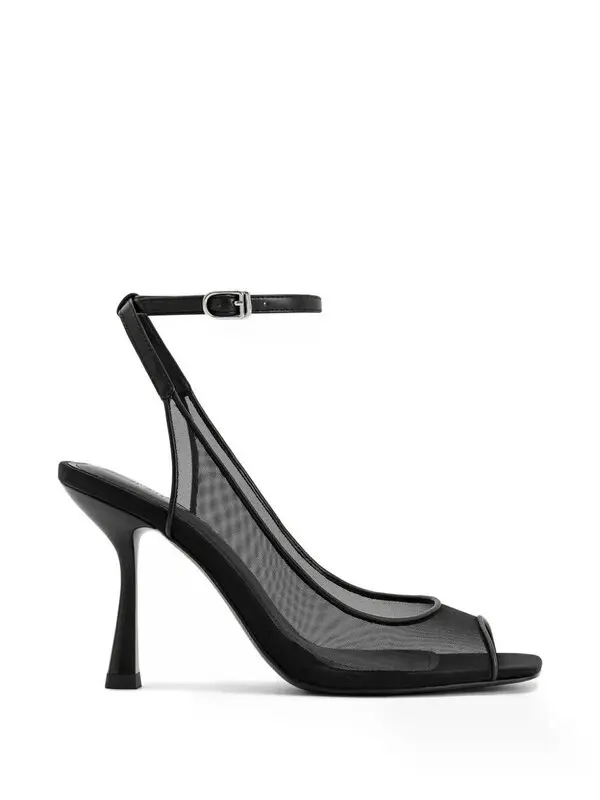 Jw Pei 90mm Serenity Heeled Sandals - Black