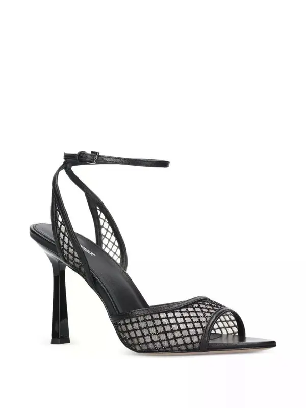 Lola Cruz Ruby Mesh-panel Sandals