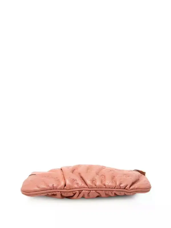 Gucci 2000-2015 Guccissima Wristlet Clutch Bag