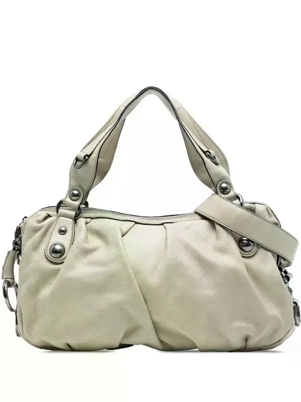 Gucci Sima Icon Bit Satchel - Brown