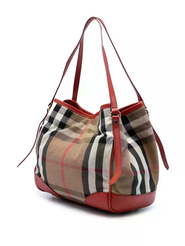 Burberry Small House Check Canterbury Tote Bag