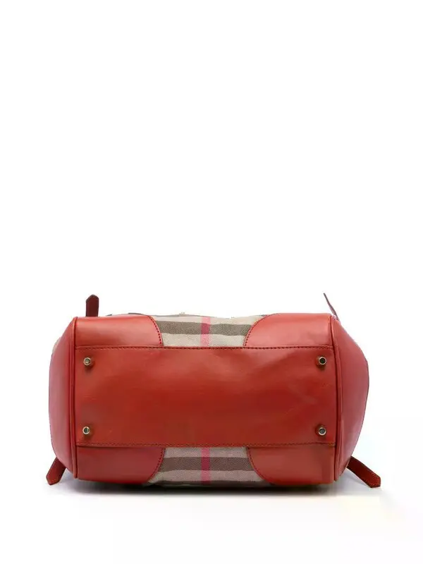 Burberry Small House Check Canterbury Tote Bag