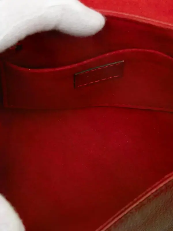 LOUIS VUITTON 2015 Monogram Empreinte Saint Germain Bb - Red
