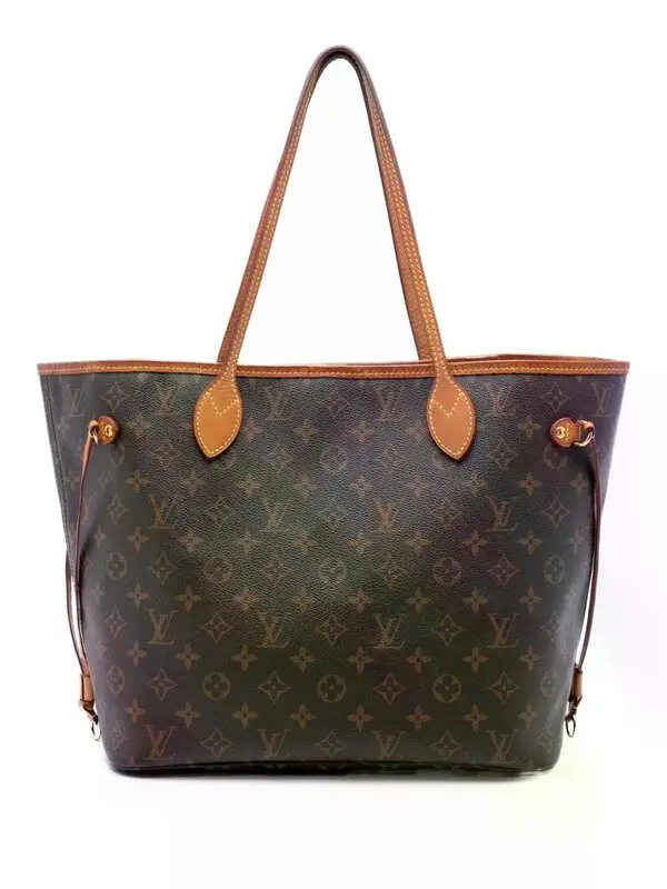 LOUIS VUITTON 2019 Monogram Neverfull Mm Tote Bag - Brown
