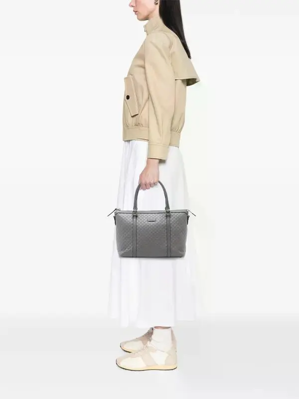 Gucci Small Microissima Joy Satchel - Grey