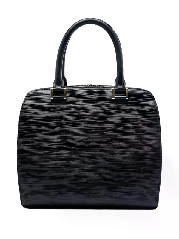 LOUIS VUITTON 1998 Epi Pont Neuf Pm Handbag - Black