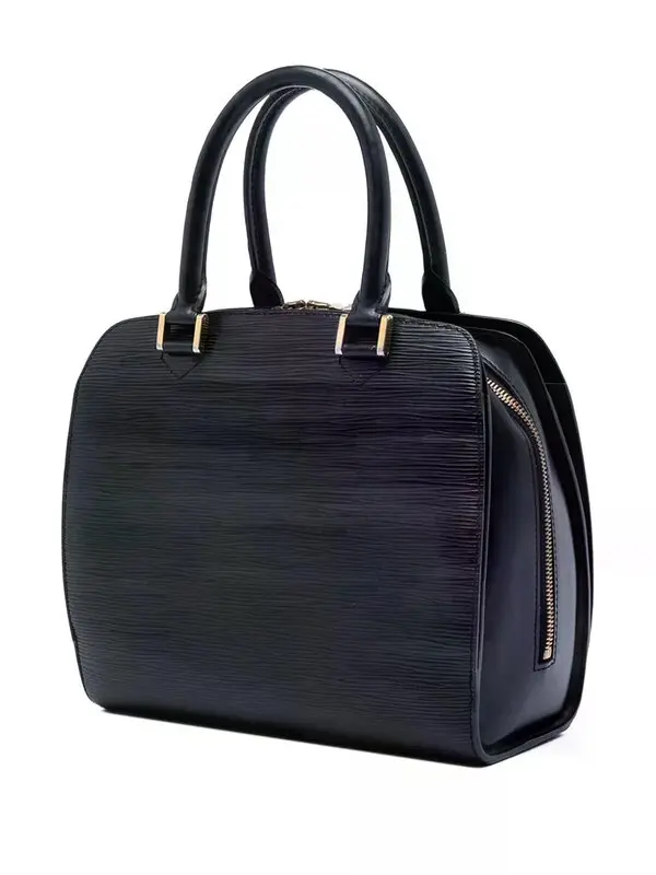 LOUIS VUITTON 1998 Epi Pont Neuf Pm Handbag - Black