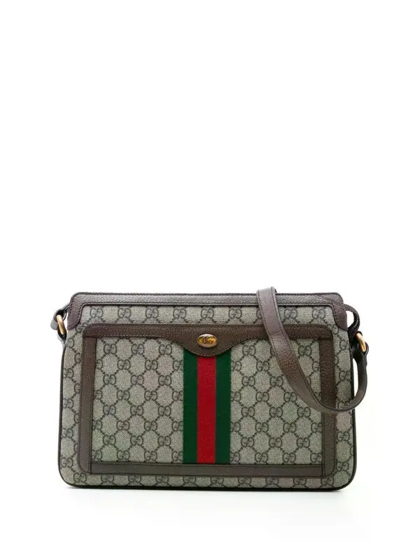Gucci Medium Gg Supreme Ophidia Crossbody Bag