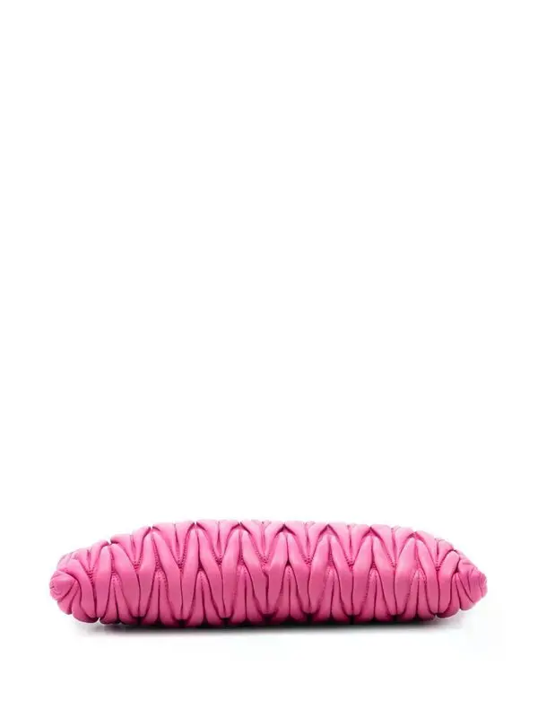 Miu Miu Matelasse Nappa Frame Clutch With Strap
