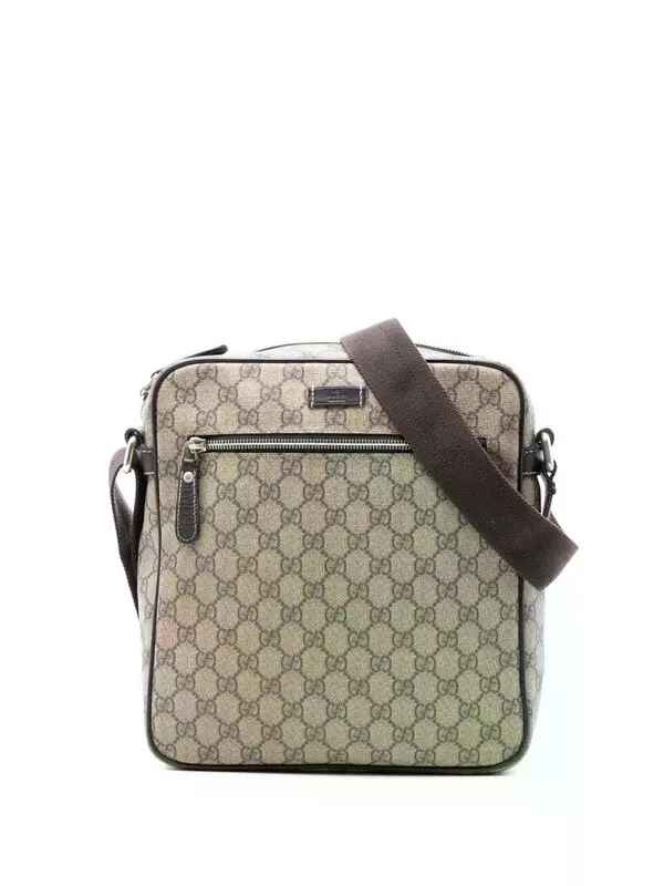 Gucci Gg Supreme Crossbody Bag - Neutrals