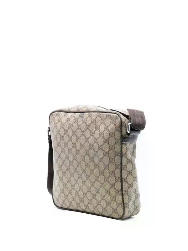 Gucci Gg Supreme Crossbody Bag - Neutrals