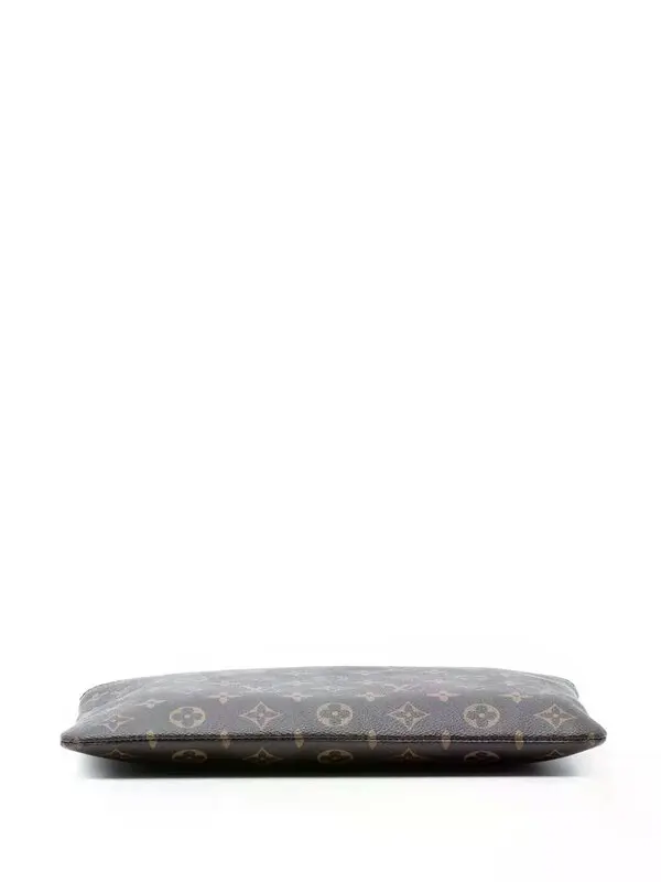 LOUIS VUITTON 2017 Monogram Daily Pouch - Brown