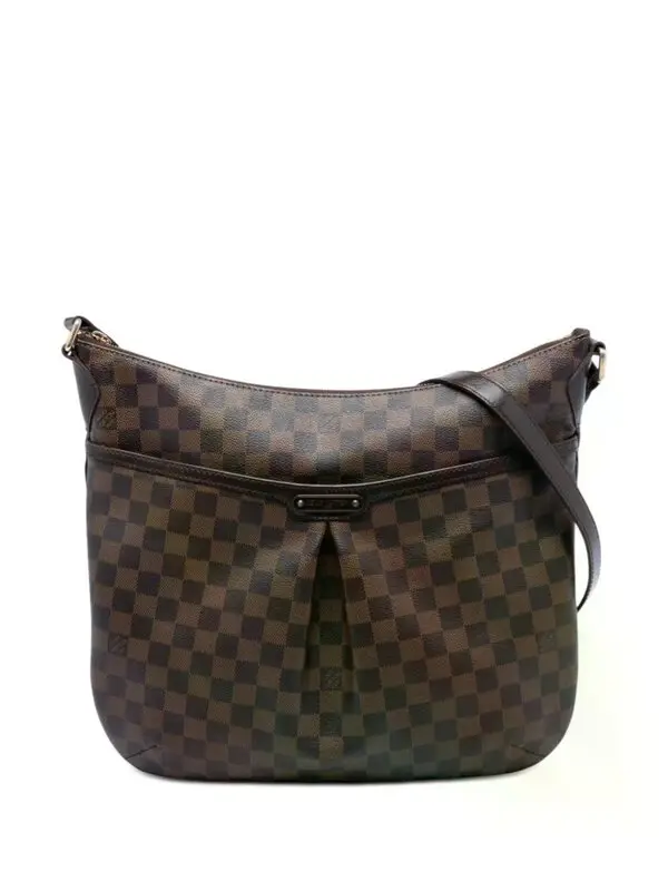 LOUIS VUITTON Damier Ebene Bloomsbury Gm Crossbody Bag