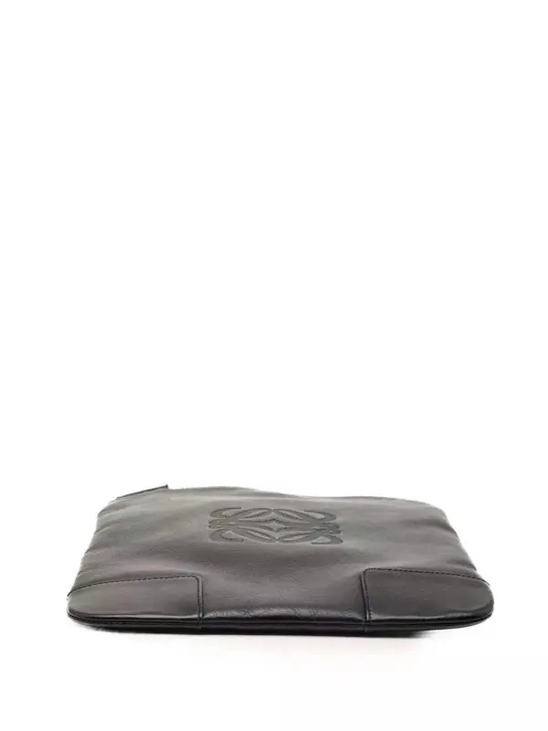 Loewe 2009 Leather Anagram Crossbody Bag