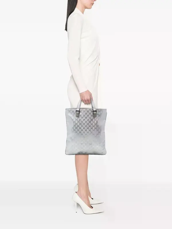 Gucci Gg Imprime Vertical Tote Bag