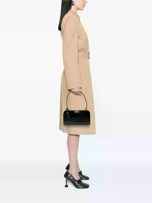 Gucci Patent Clasp Handbag