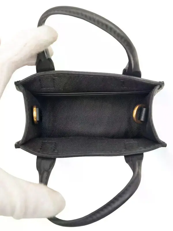 Valentino Garavani Mini Leather Vlogo Walk Tote Satchel