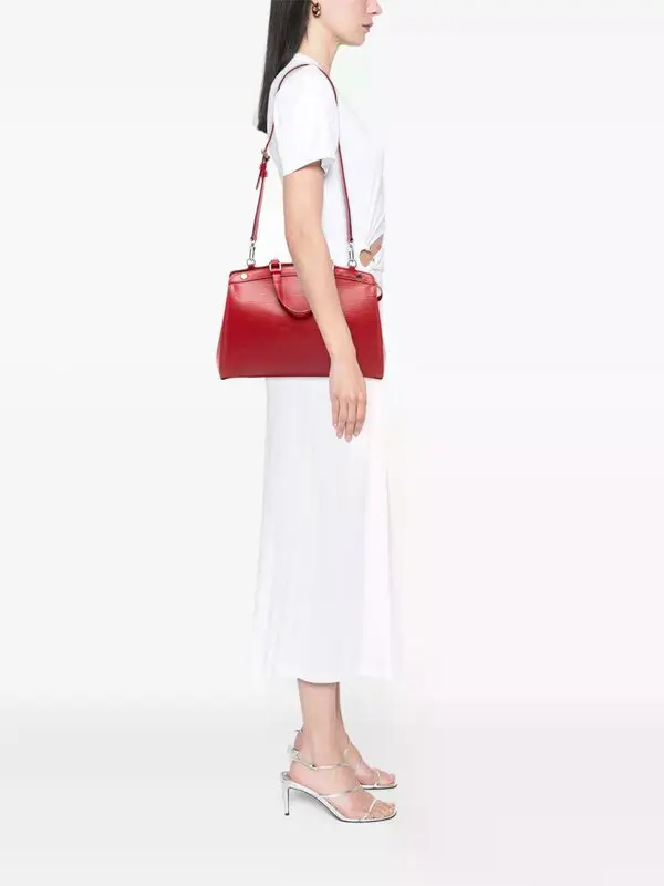 LOUIS VUITTON Epi Brea Mm Satchel - Red