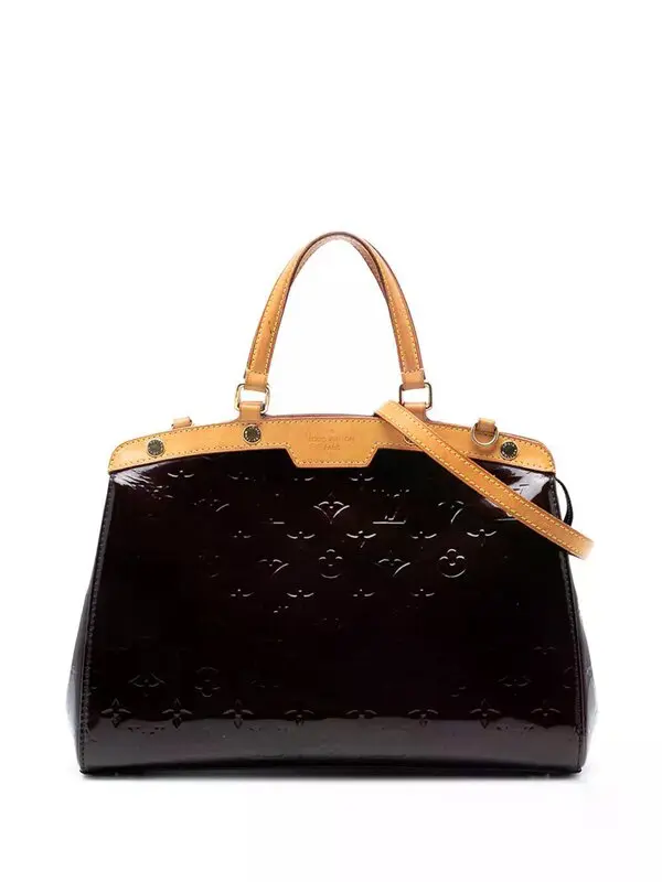 LOUIS VUITTON 2013 Monogram Vernis Brea Mm Satchel