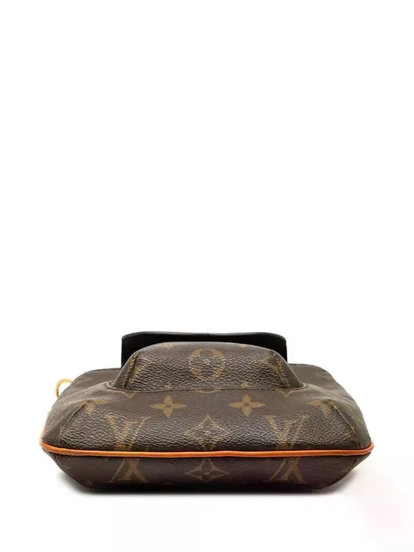 LOUIS VUITTON 2002 Monogram Partition Clutch Bag