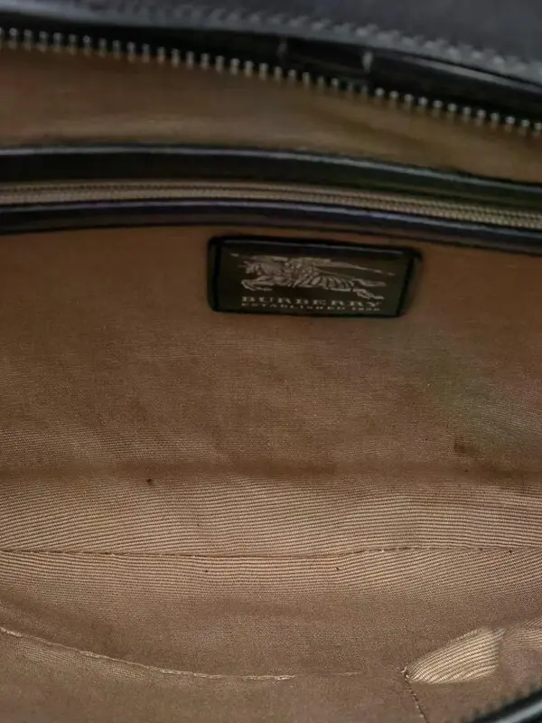 Burberry Supernova Check Coated Canvas Larkin Hobo Bag - Neutrals