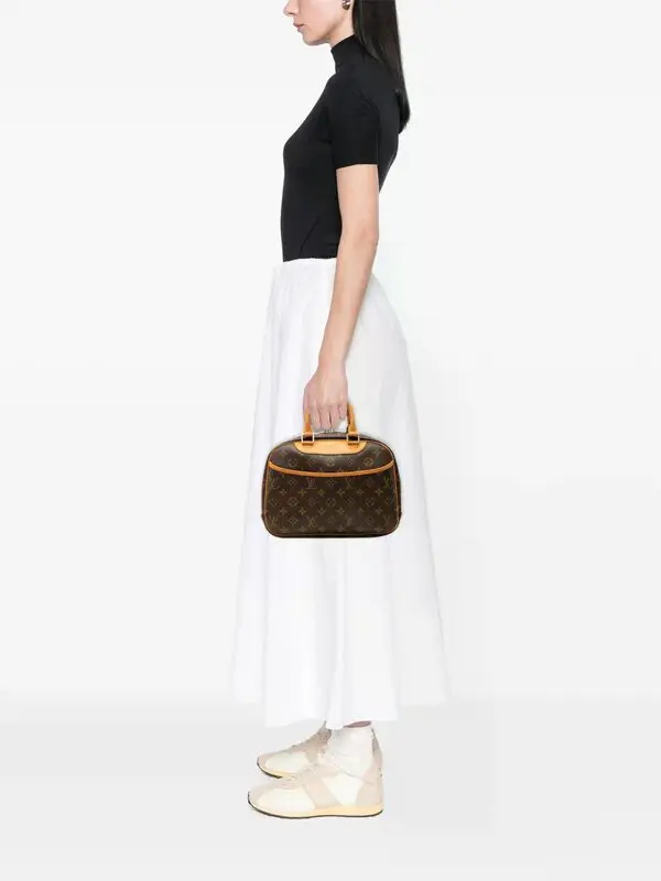 LOUIS VUITTON 2004 Monogram Trouville Handbag