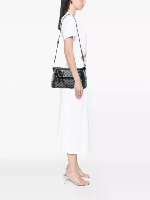 Gucci Gg Canvas Bella Satchel - Neutrals