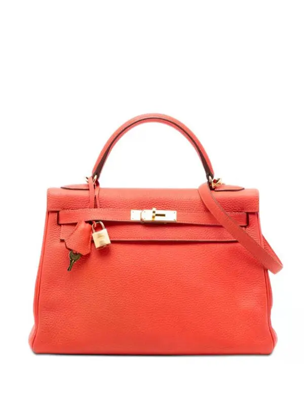 Hermès 2013 Togo Kelly Ii Retourne 32 Satchel