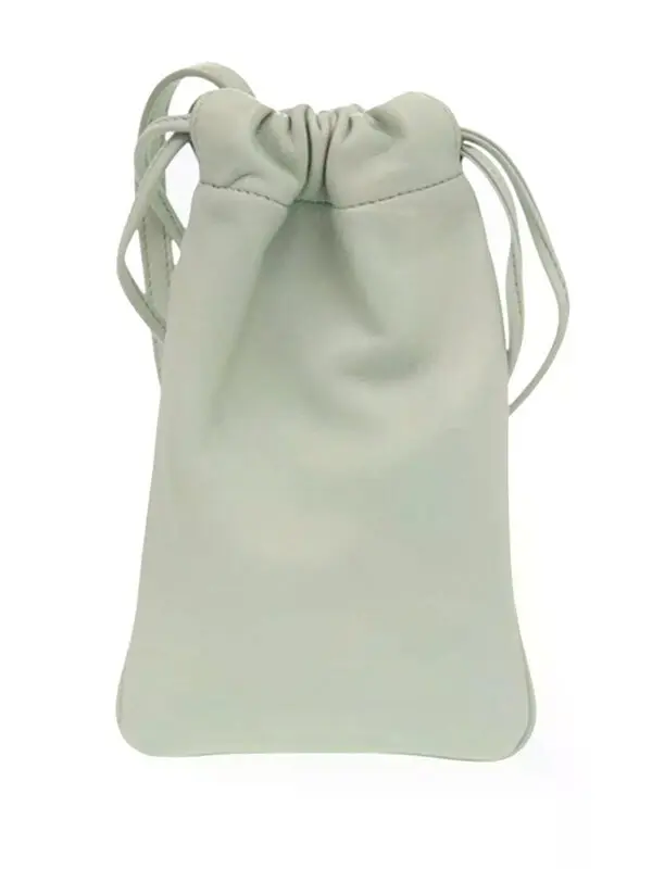 Celine 2010-2026 Calfskin Cuir Triomphe Phone Pouch Crossbody Bag - Green