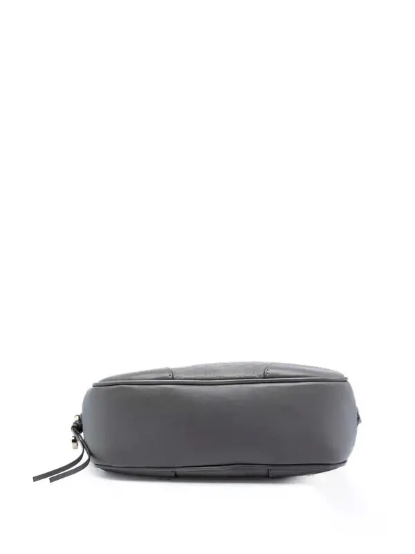 Gucci Microssima Bree Crossbody Bag - Grey