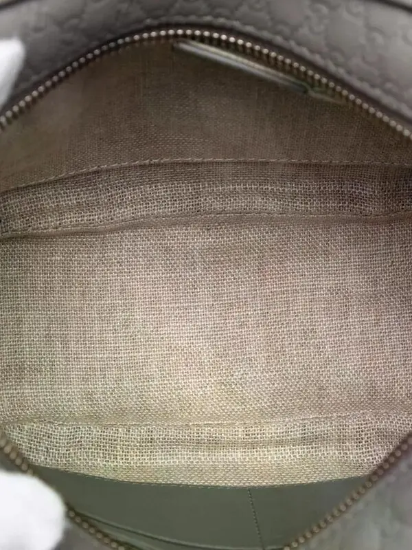 Gucci Microssima Bree Crossbody Bag - Grey