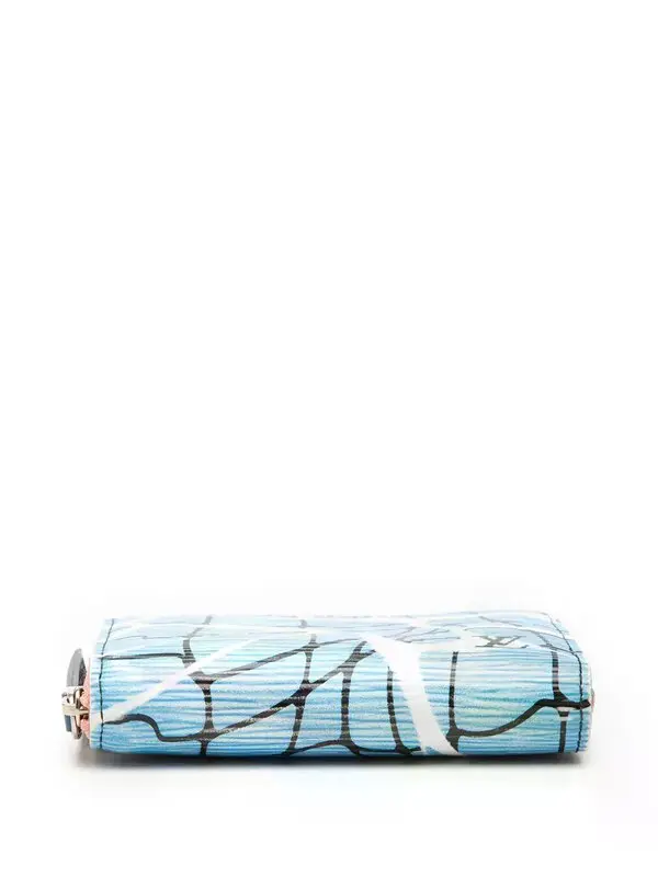 LOUIS VUITTON 2015 Epi Aqua Zippy Purse Coin Pouch - Blue