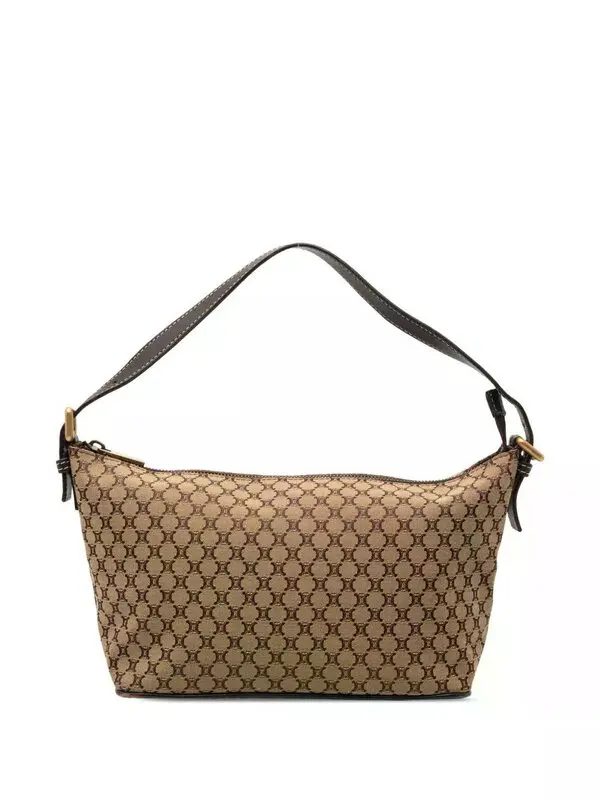 Celine 2000 Macadam Canvas Shoulder Bag