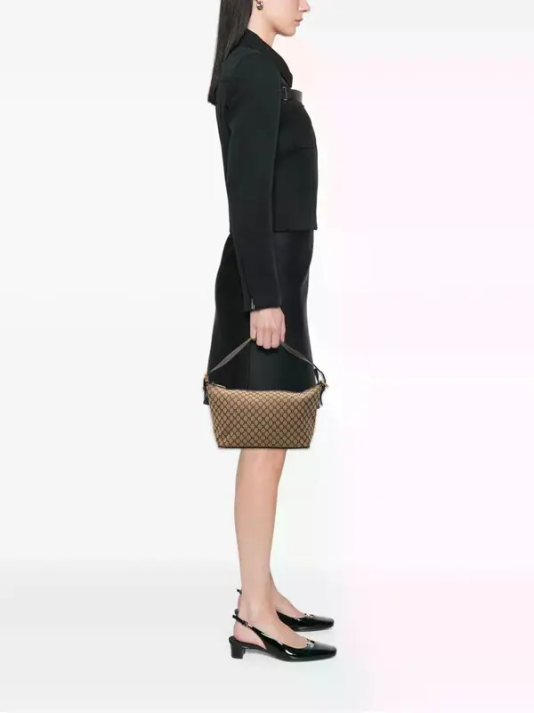 Celine 2000 Macadam Canvas Shoulder Bag