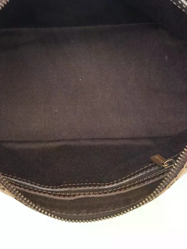 Celine 2000 Macadam Canvas Shoulder Bag