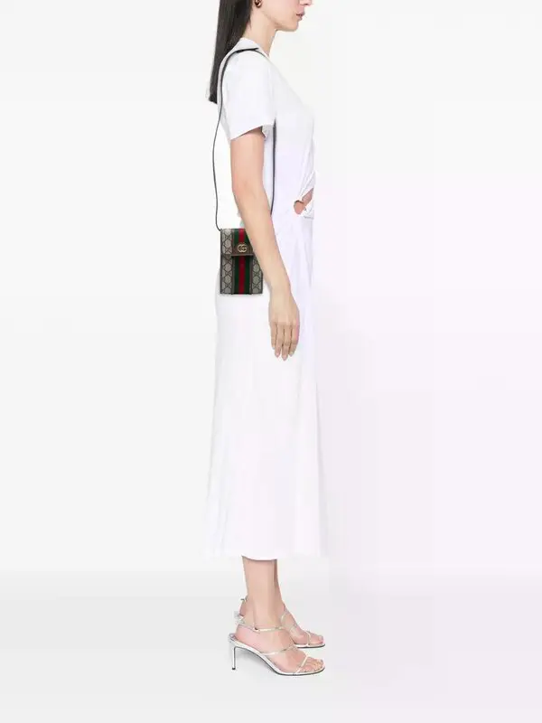 Gucci Mini Gg Supreme Ophidia Crossbody Bag