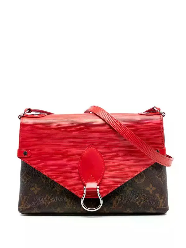 LOUIS VUITTON 2017 Monogram Epi Saint Michel Crossbody Bag