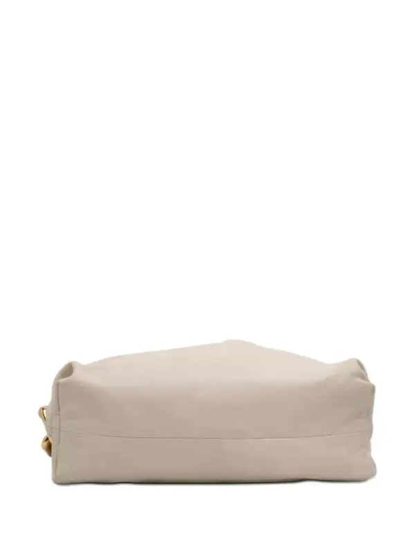 Bottega Veneta 2012-2026 Lambskin Chain Pouch - White