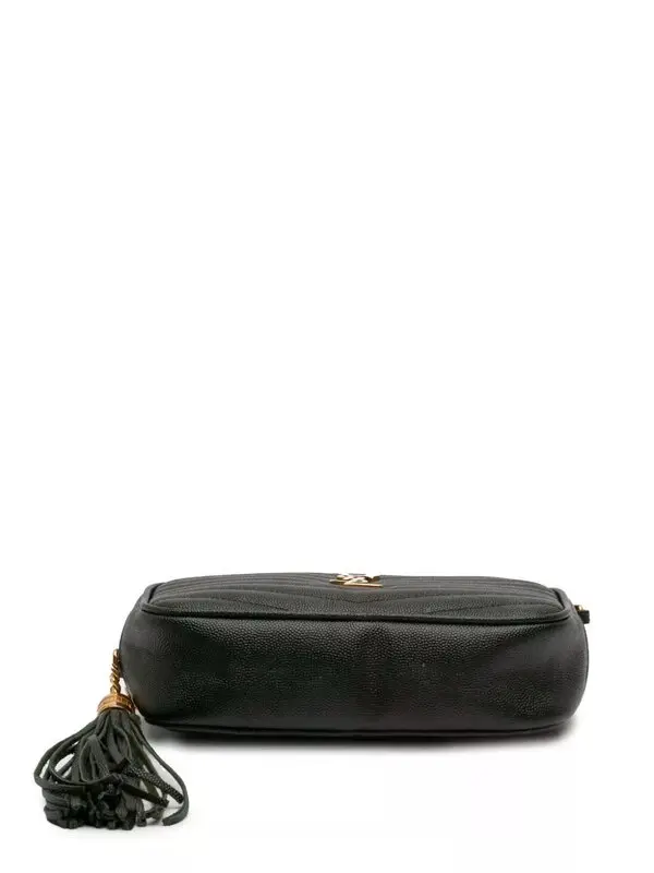 Saint Laurent Monogram Camera Bag - Black