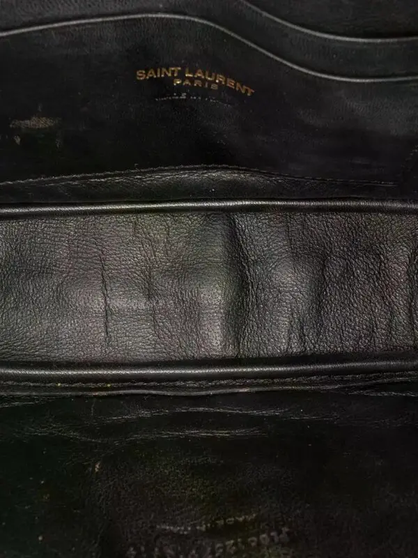 Saint Laurent Monogram Camera Bag - Black