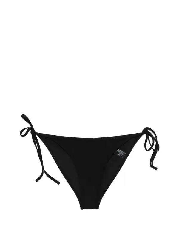 TOTEME Scoop Side-tie Bikini Bottoms - Black